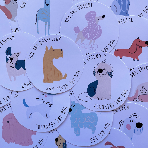 DOG DAYS Affirmation Station - classroom HQ