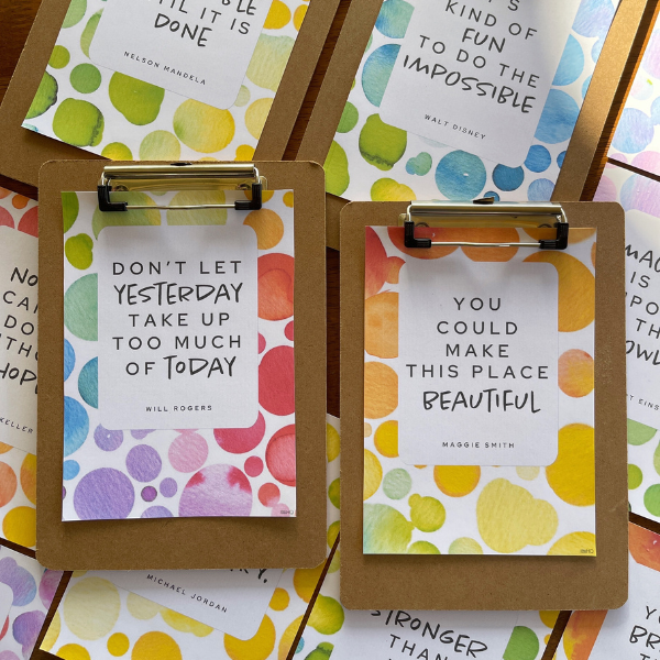 WATERCOLOUR PAINT Inspirational Growth Mindset Classroom Posters ...