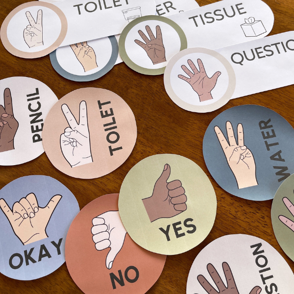 PLANT LIFE Hand Signals Pack - classroom HQ