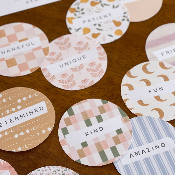 COTTAGECORE Affirmation Station Pack - classroom HQ