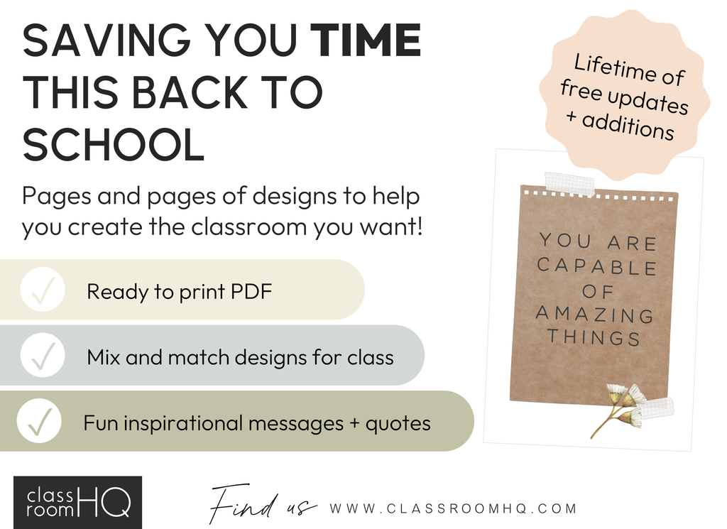Eucalyptus Inspirational Growth Mindset Posters GUM LEAF Classroom ...
