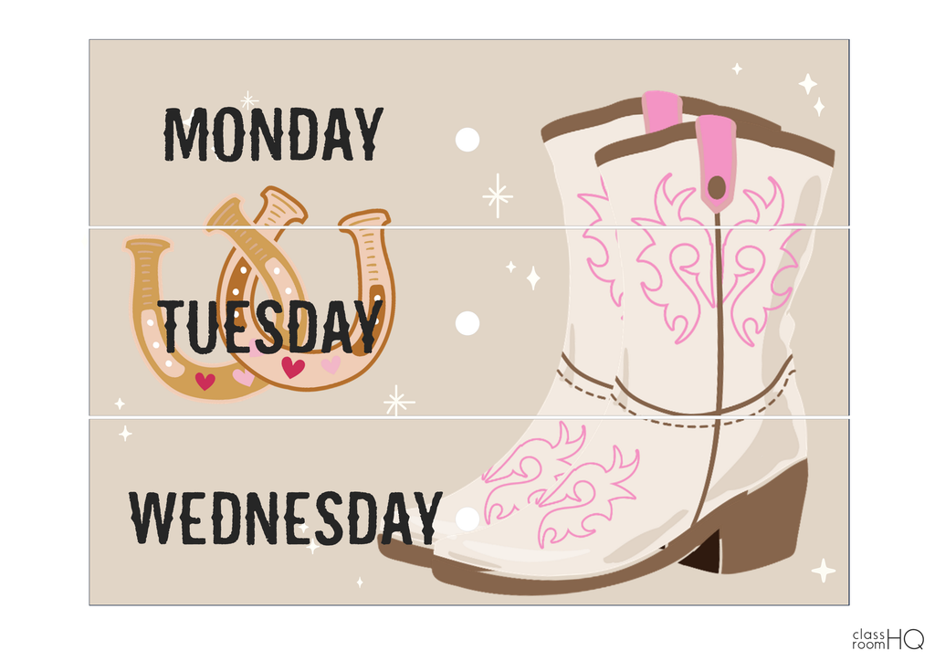 BOHO RANCH Trolley Labels