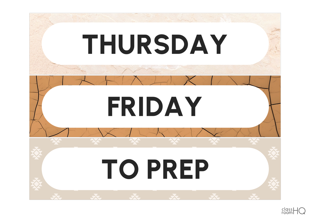 BOHO RANCH Trolley Labels