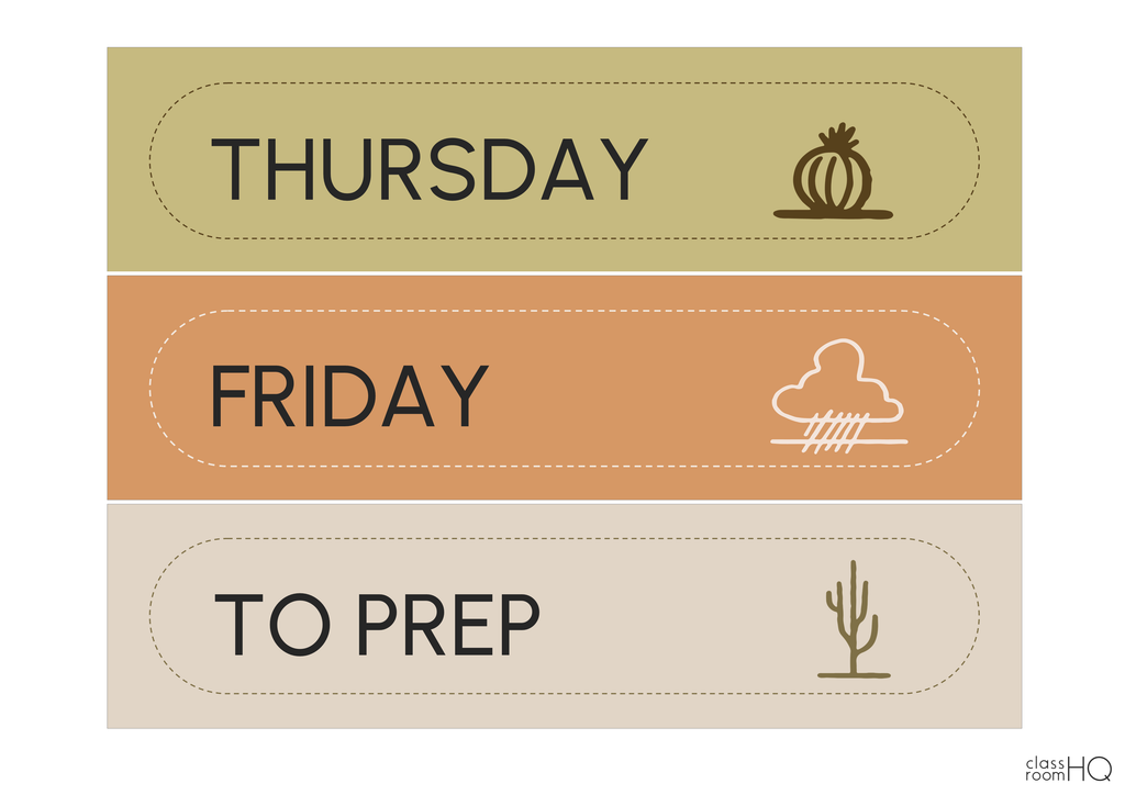 BOHO RANCH Trolley Labels