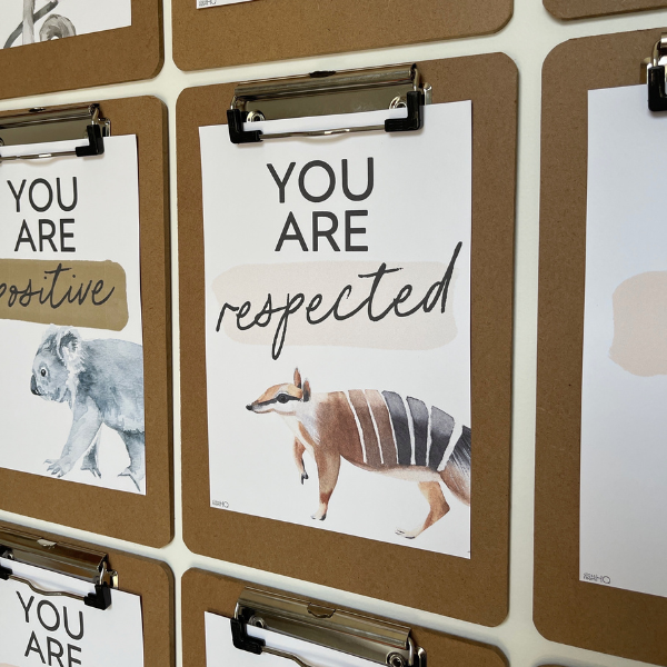 MODERN AUSSIE Inspirational Classroom Posters - classroom HQ