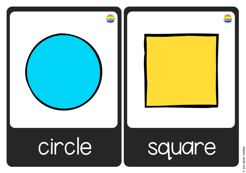 Shape Editable Posters + Word Wall BUNDLE - classroom HQ