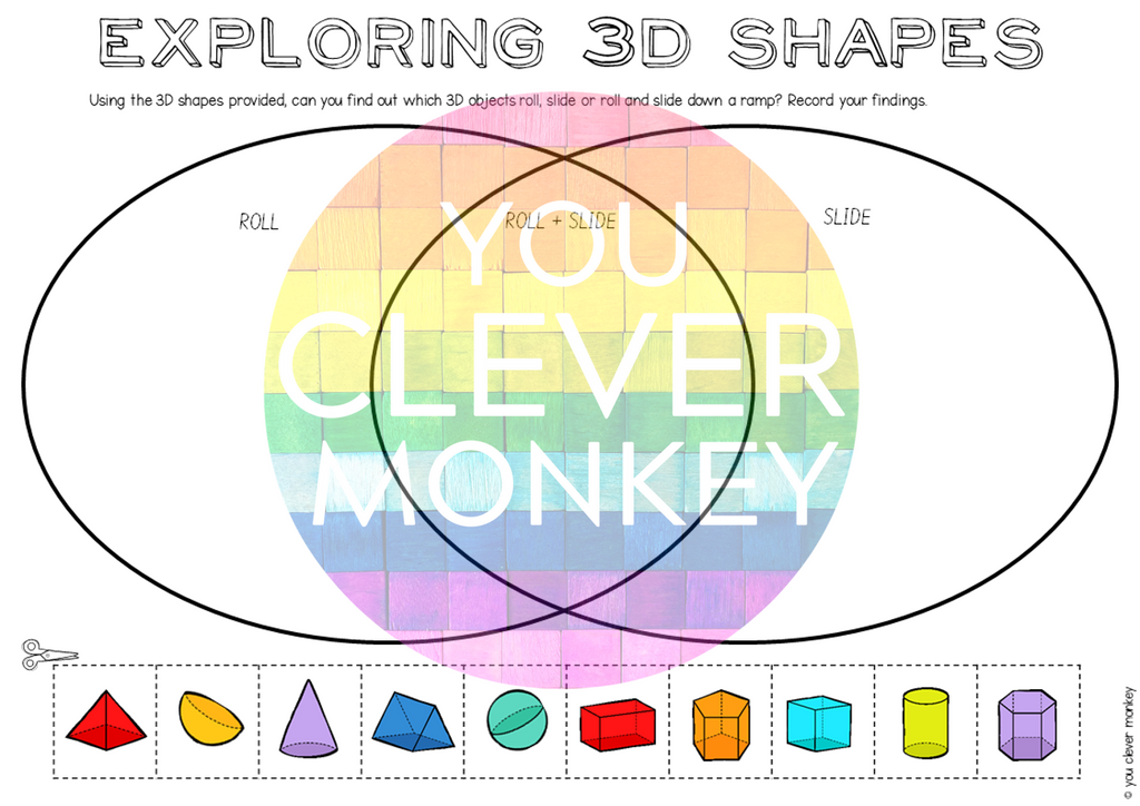 3D Shape Activities Pack - classroom HQ