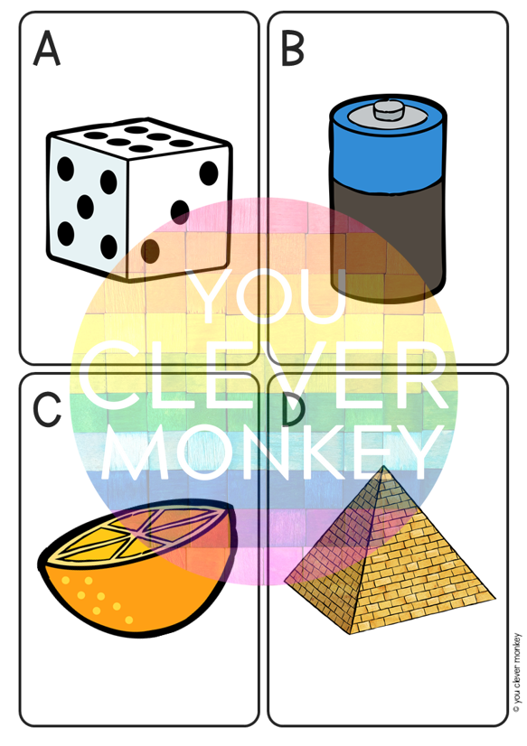 3D Shape Games BUNDLE - classroom HQ