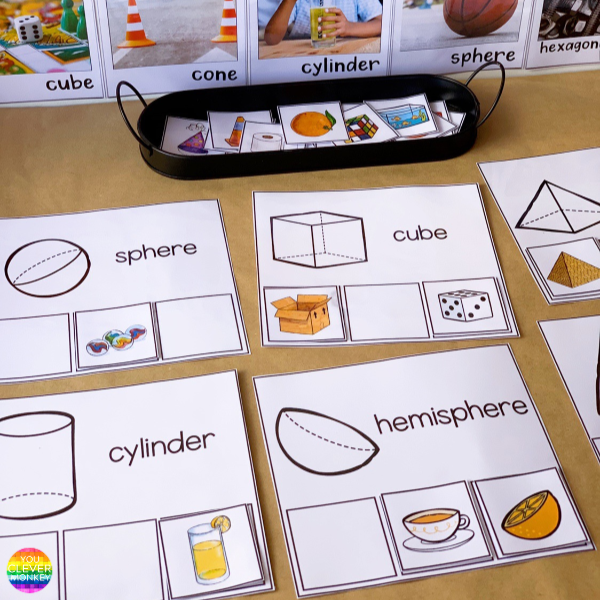 3D Shape Activities Pack - classroom HQ