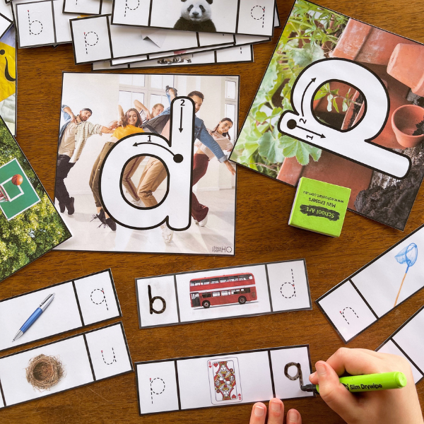 Letter Reversals BUNDLE - b + d, p + q and n + u Letter Confusion Reso ...