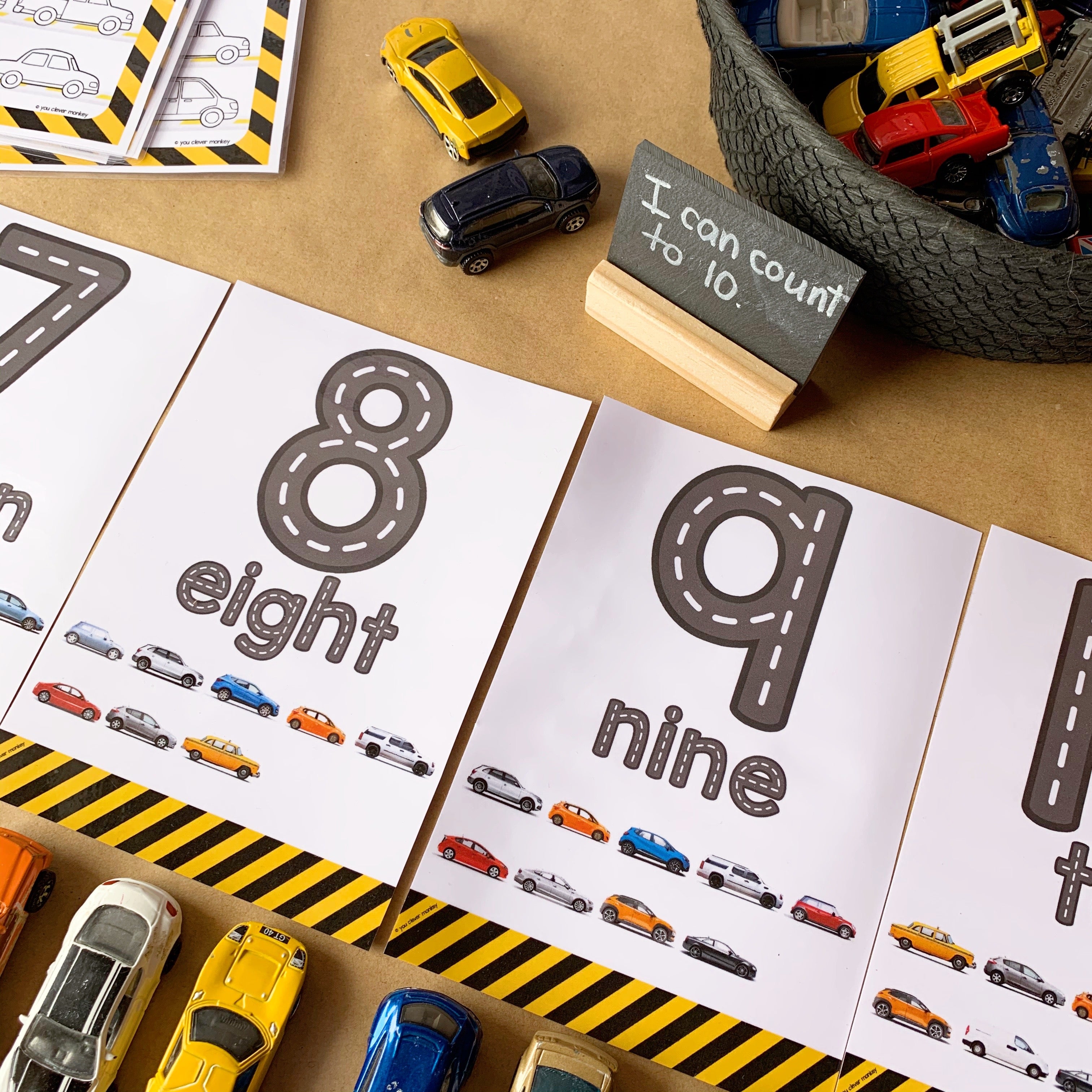 Road Transport Numbers BUNDLE - classroom HQ