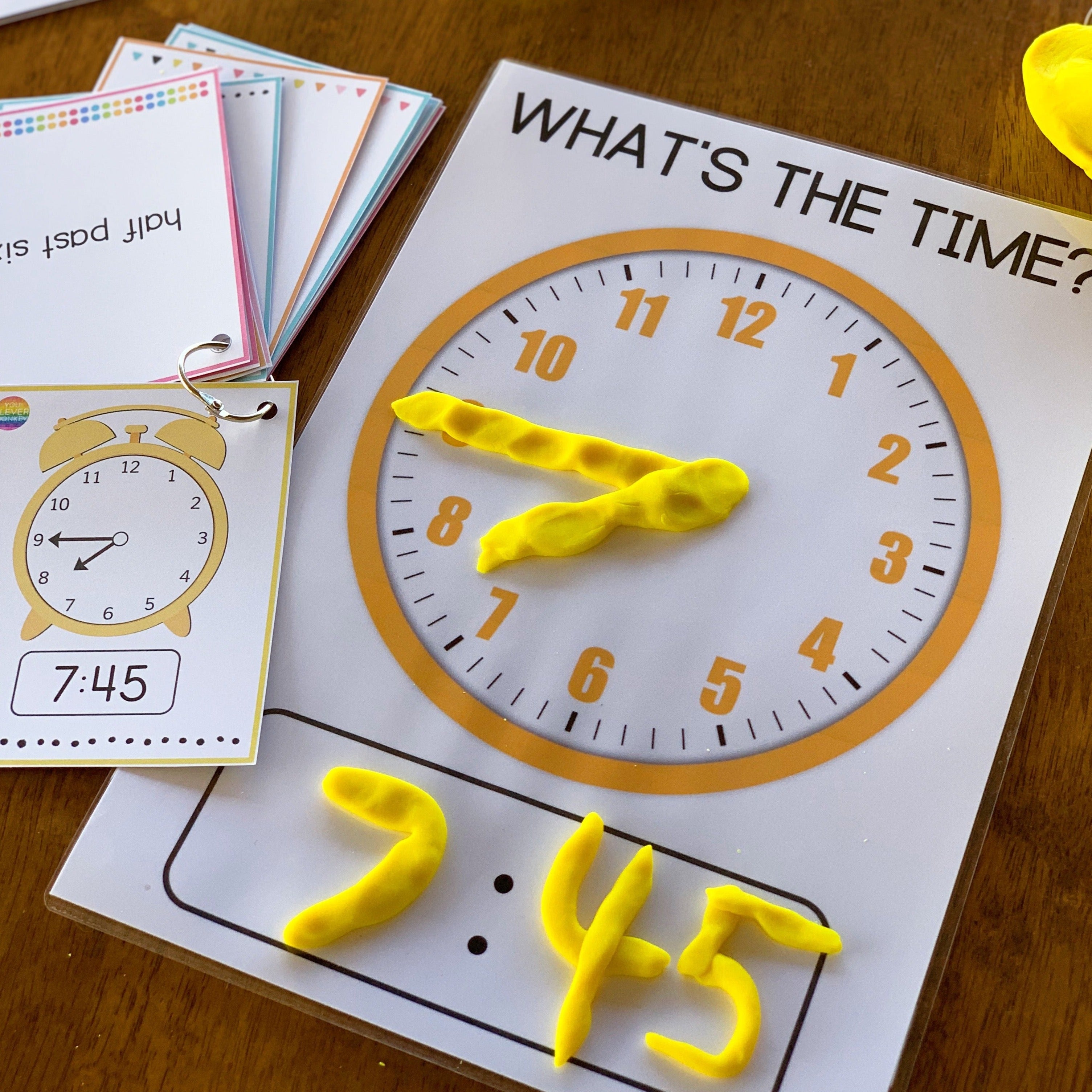 Telling Time Activity - Hour, Half Hour, Quarter Past + Quarter To Tim ...