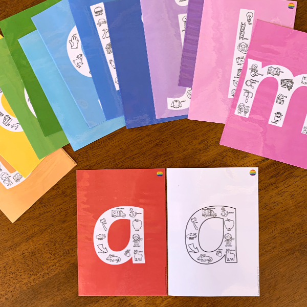 Alphabet Lower Case Letter Posters - classroom HQ