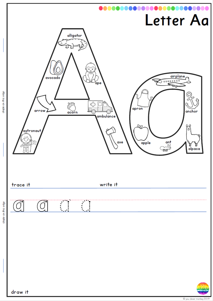 Alphabet Beginning Sounds Worksheets - classroom HQ