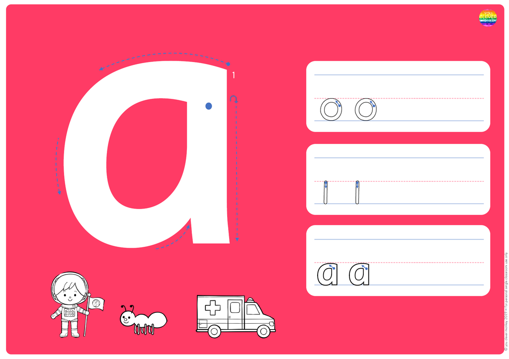 Alphabet Playdough Mats - Lower Case Letters - classroom HQ