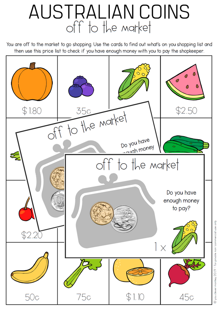 Australian Money - Working With Money Pack