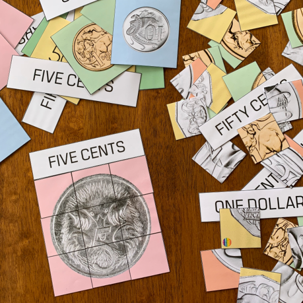 Australian Money - Coin Puzzle Pack - classroom HQ