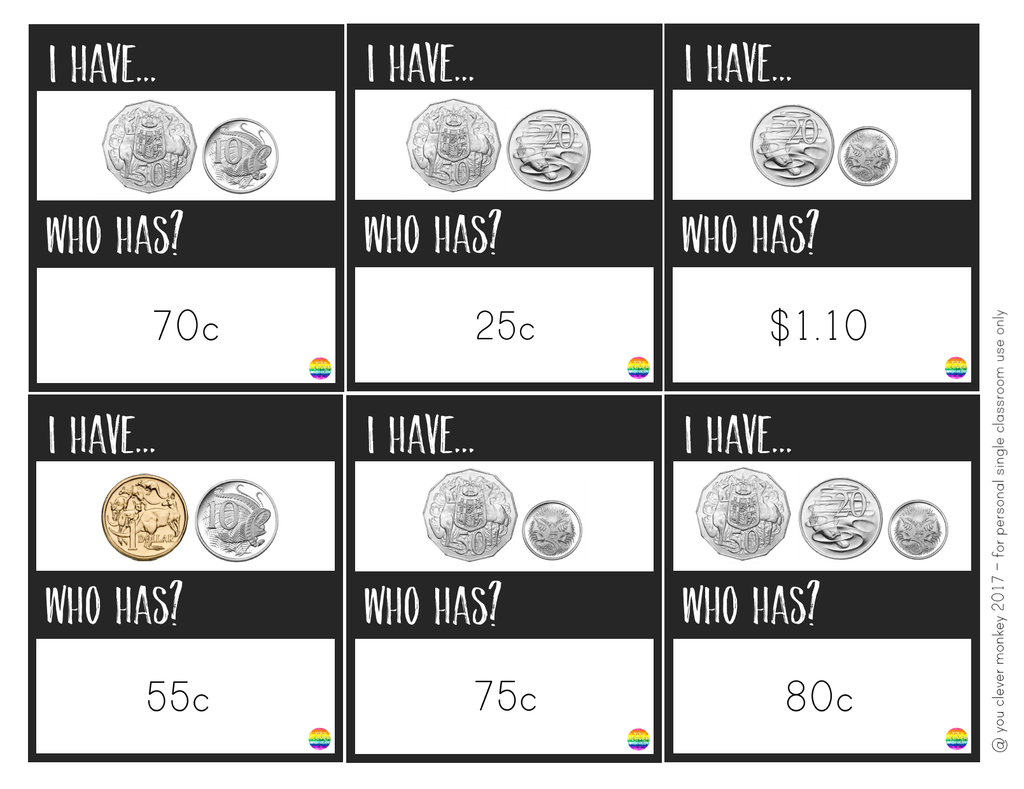 Australian Money - Learning About Coins Games Pack - classroom HQ