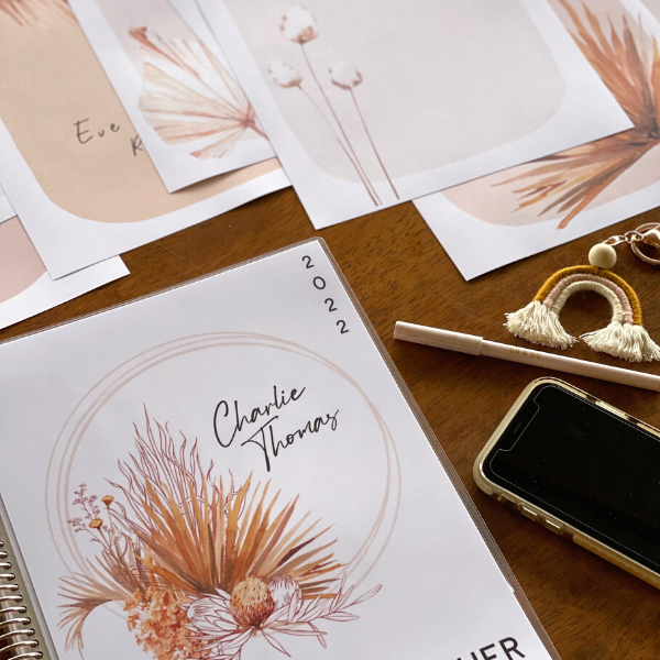 BOHO OASIS Binder + Book Covers Pack - classroom HQ