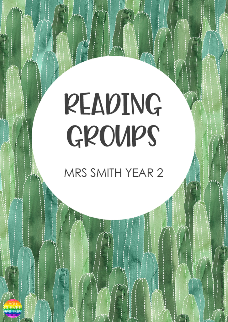 CACTUS Classroom Decor - BUNDLE - classroom HQ