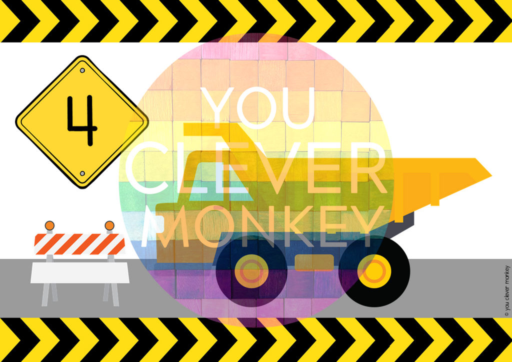 Construction Themed Number Pack