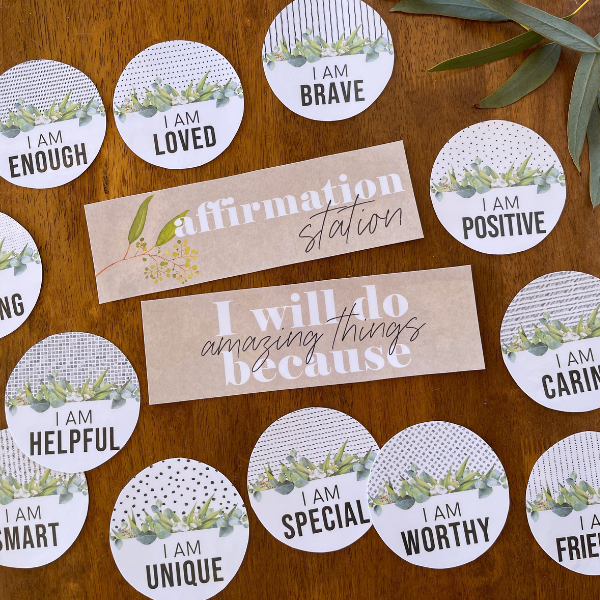 GUM LEAF Affirmation Station Pack - classroom HQ