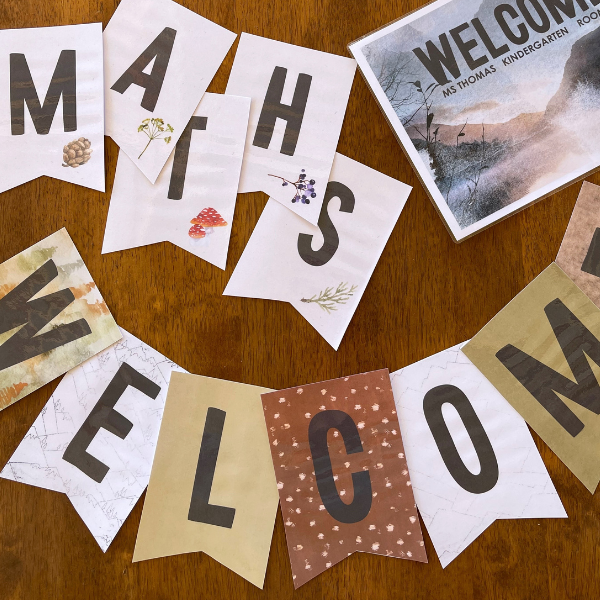 INTO THE WOODS Classroom Bunting Pack - classroom HQ