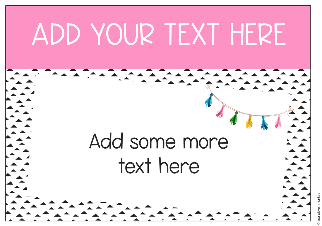 LLAMA Editable Classroom Labels + Signs Pack - classroom HQ