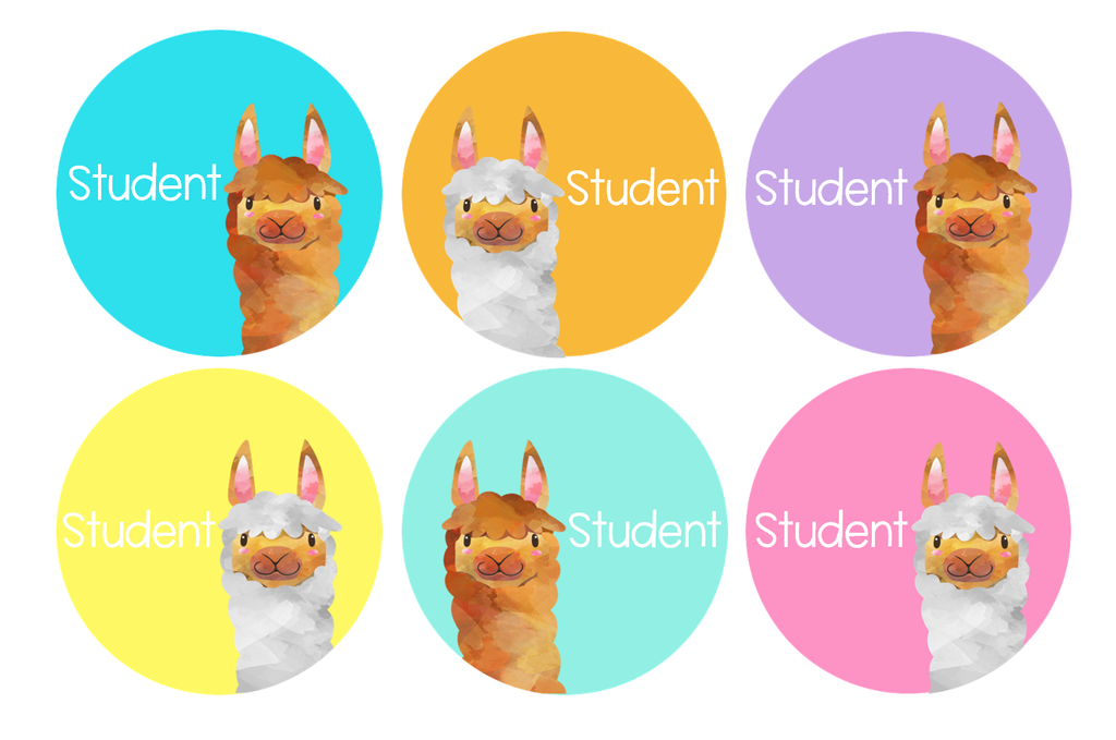 LLAMA Editable Classroom Labels + Signs Pack - classroom HQ