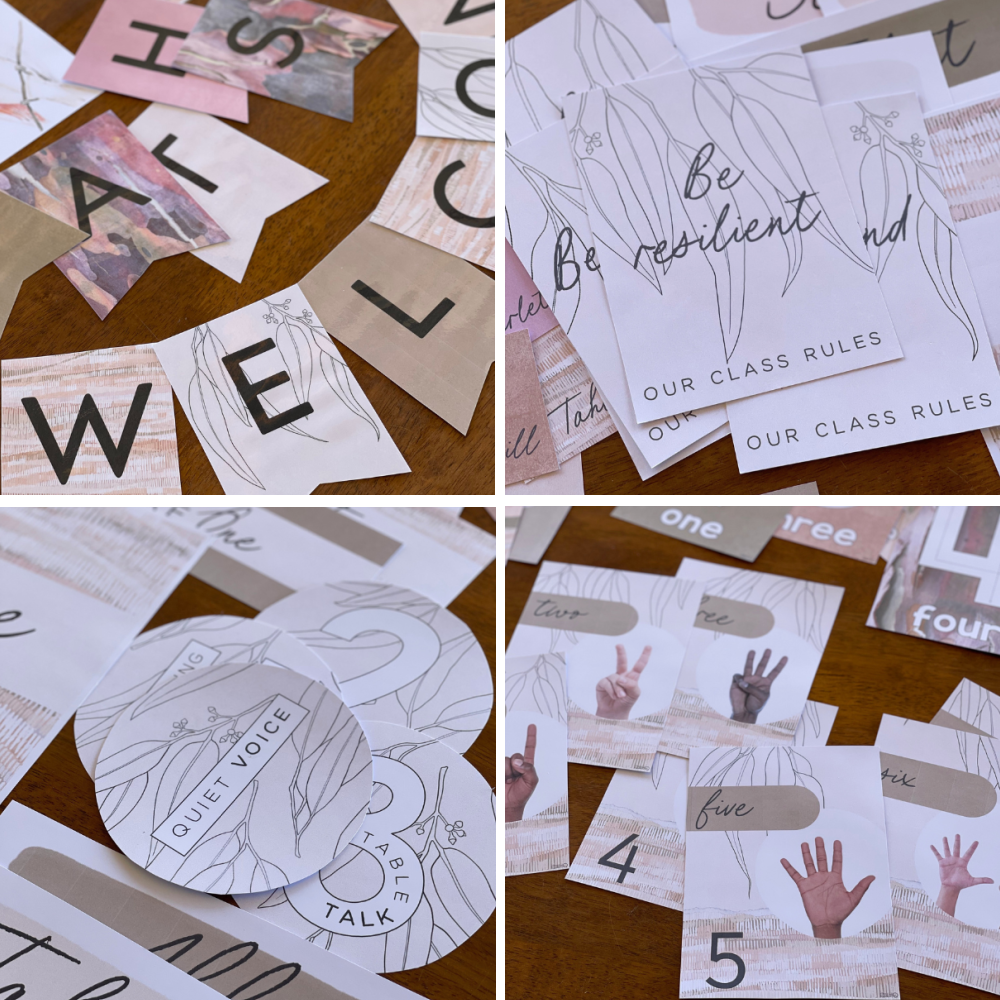 MODERN AUSSIE Classroom Decor Bundle - classroom HQ