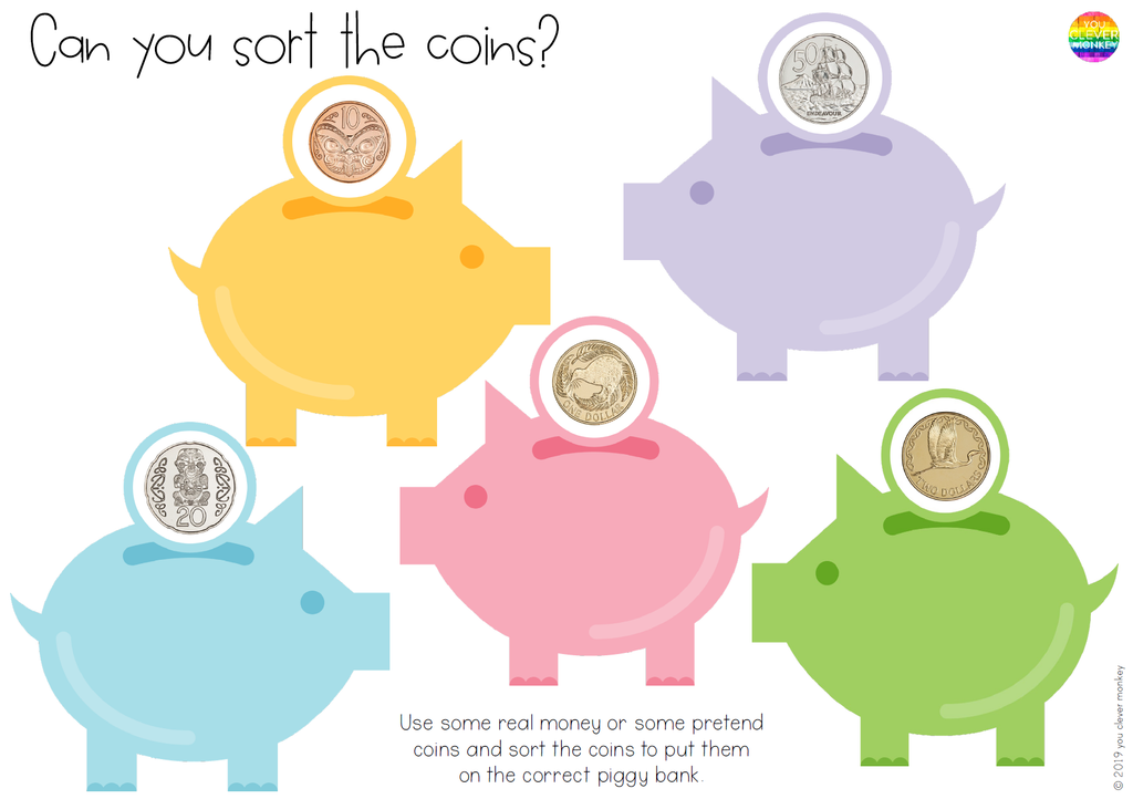 New Zealand Money - Learning About Coins Pack - classroom HQ