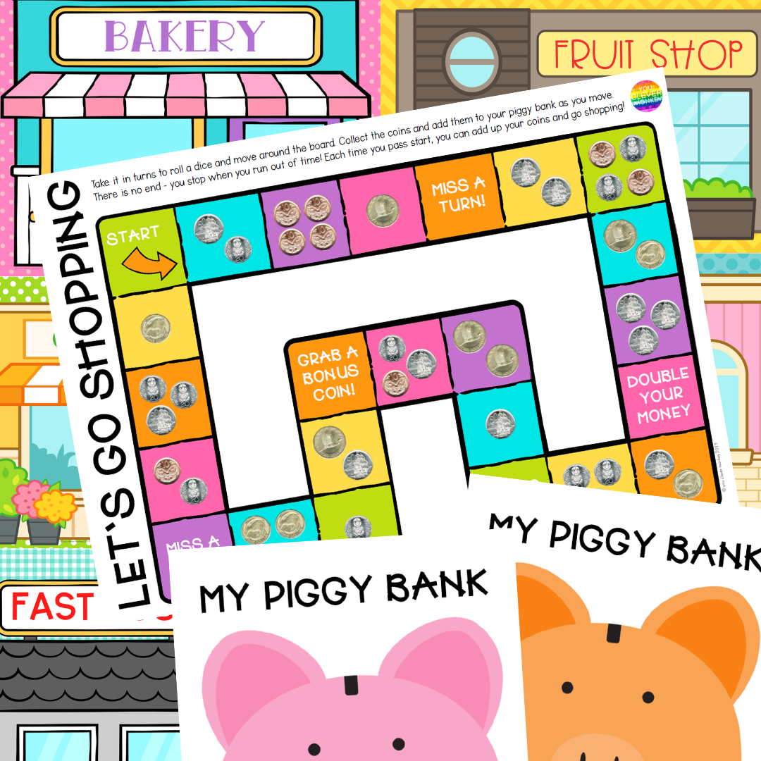 New Zealand Money Shopping Game - classroom HQ