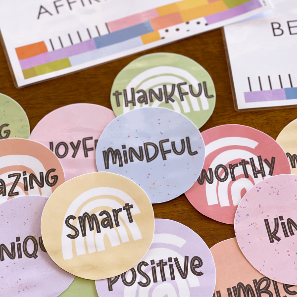 OVER THE RAINBOW Affirmation Station - classroom HQ