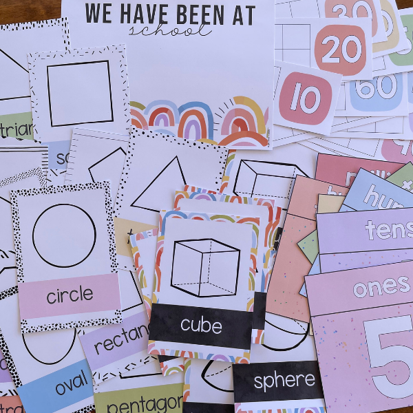 OVER THE RAINBOW Math Resources Pack - classroom HQ