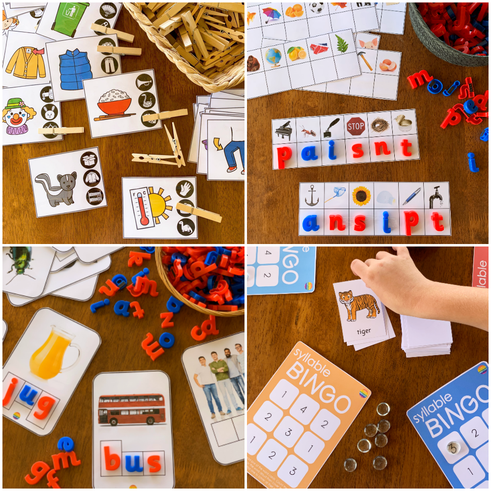 Phonological Awareness Bundle 2 - Intermediate - classroom HQ