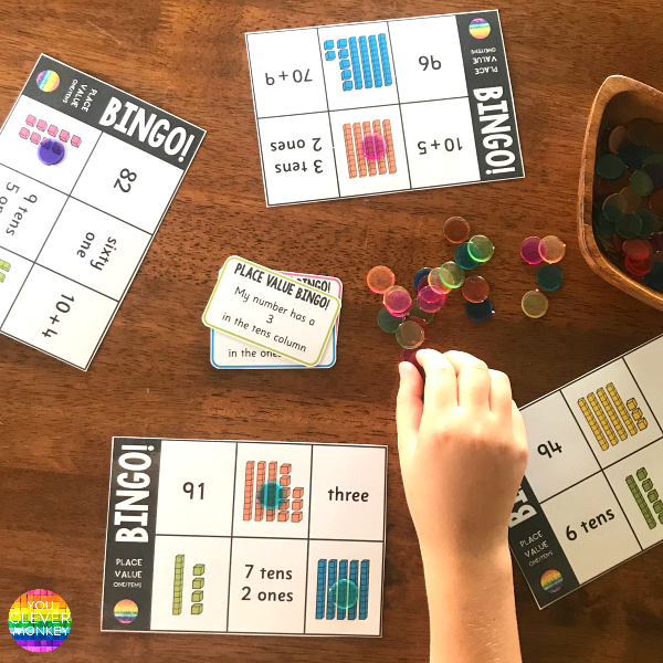 Place Value BINGO - Tens and Ones - classroom HQ