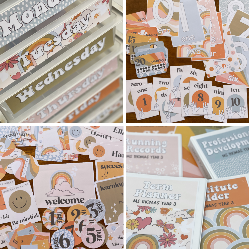 RETRO REWIND Classroom Decor Bundle | Retro Classroom Decor - classroom HQ