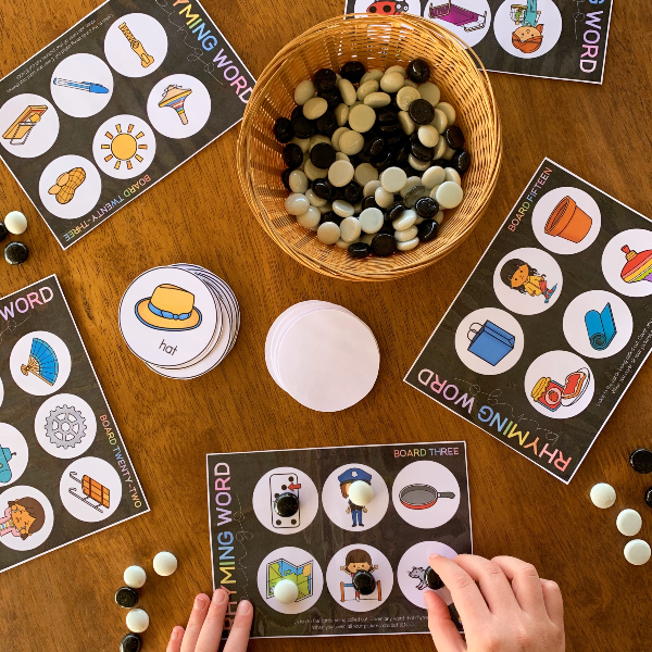 Rhyming Word BINGO - classroom HQ