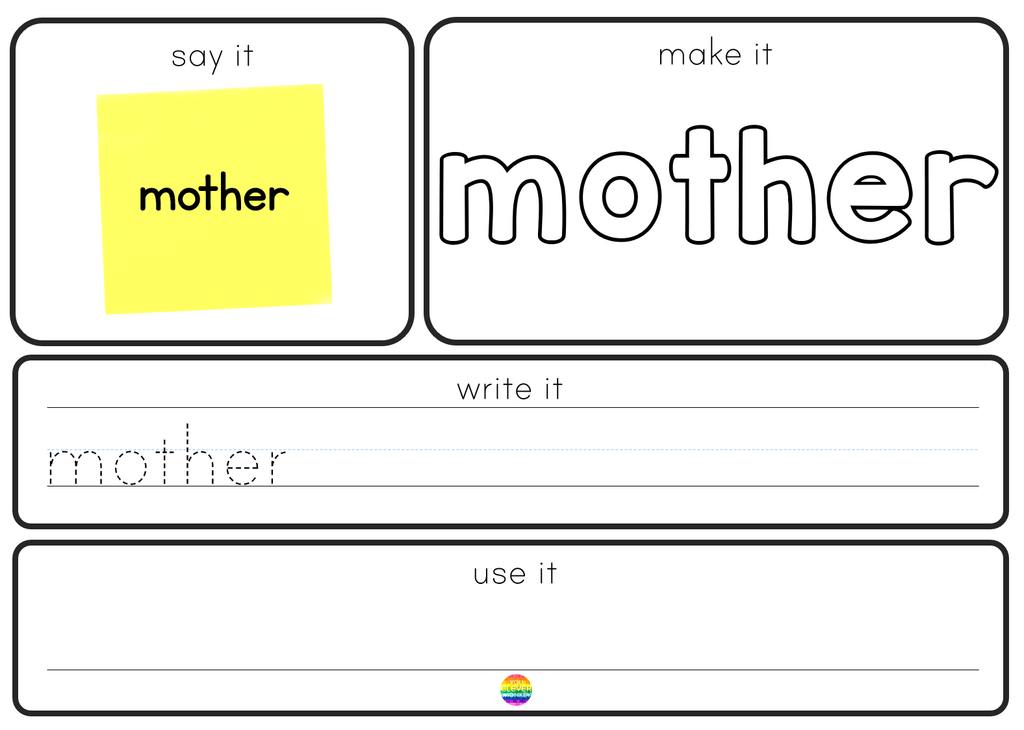 Editable Sight Word Mats - classroom HQ