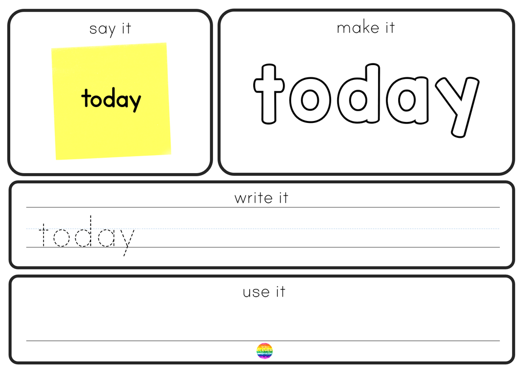 Editable Sight Word Mats - classroom HQ