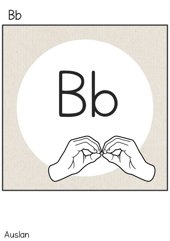 TROPICAL COAST Alphabet Posters + ASL and Auslan Posters - classroom HQ