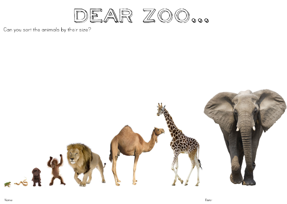 'Dear Zoo' Activity Pack - classroom HQ