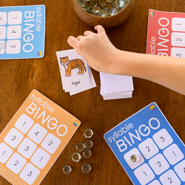 Syllable BINGO Game - classroom HQ